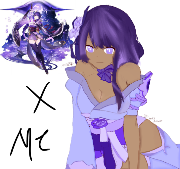 Me x raiden shogun - ibisPaint