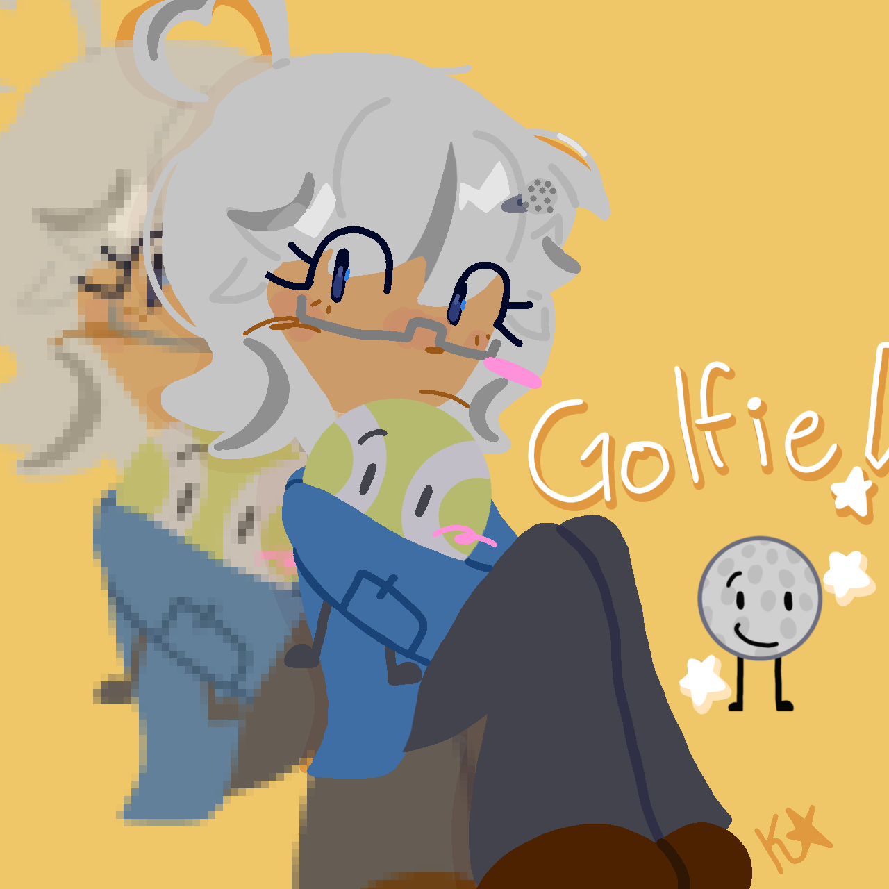 Golf Ball (again) - ibisPaint