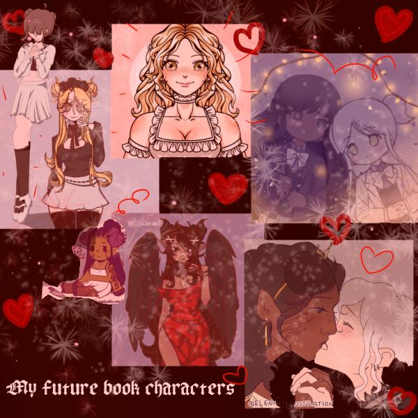 versions of my future book characters 😀 - ibisPaint