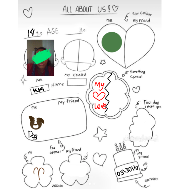 me and me friend - ibisPaint