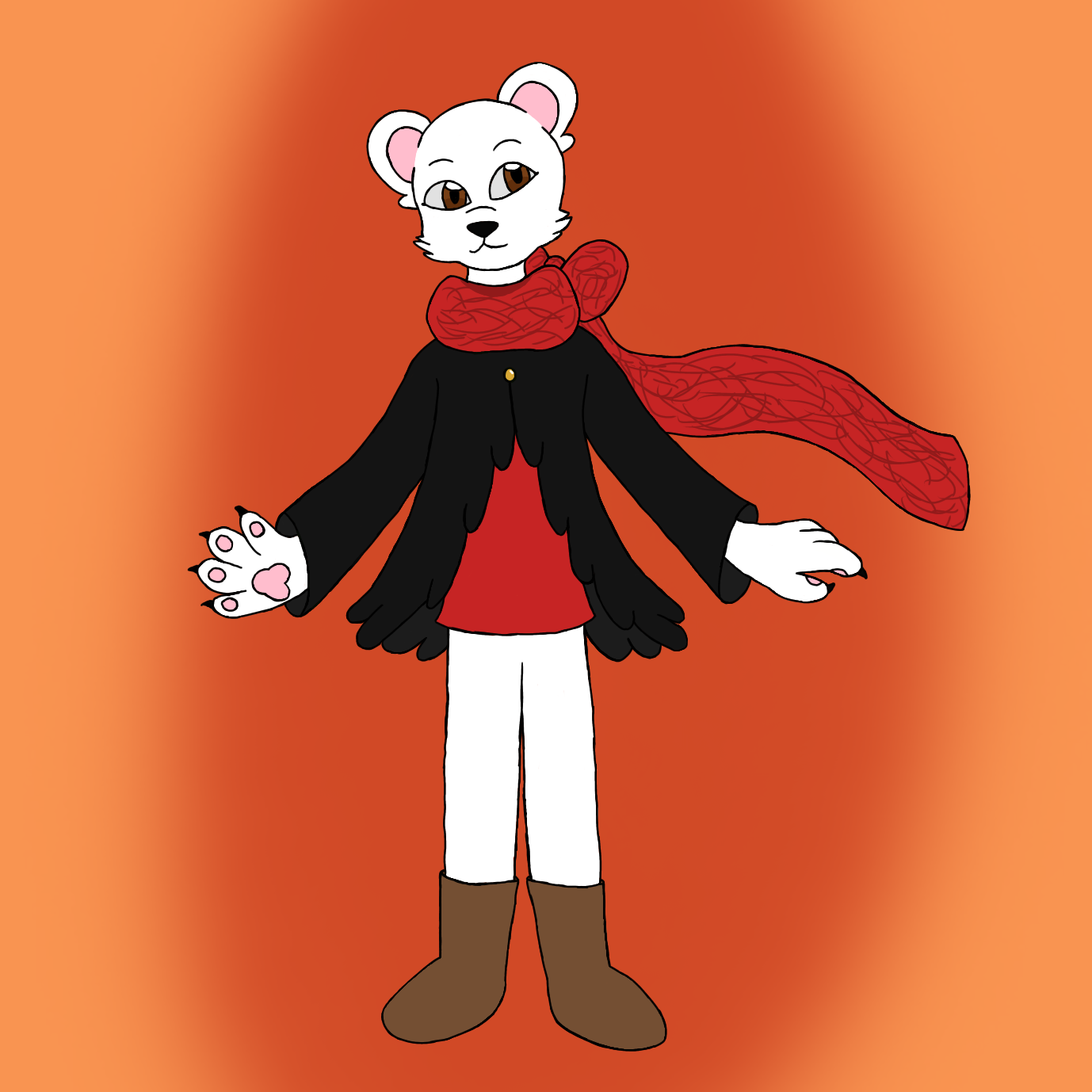 Neon (Polar Bear Person) - ibisPaint