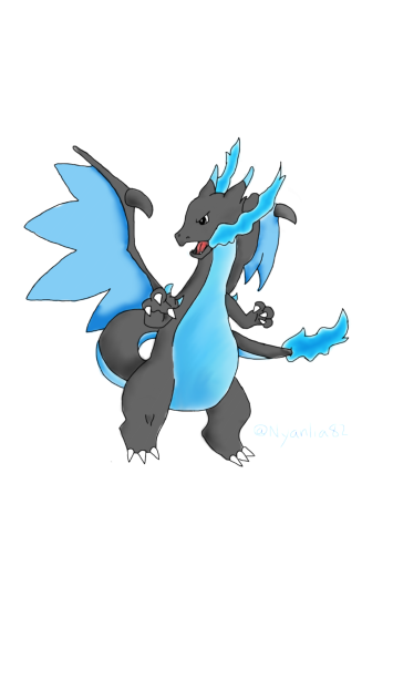 Mega Charizard X - ibisPaint