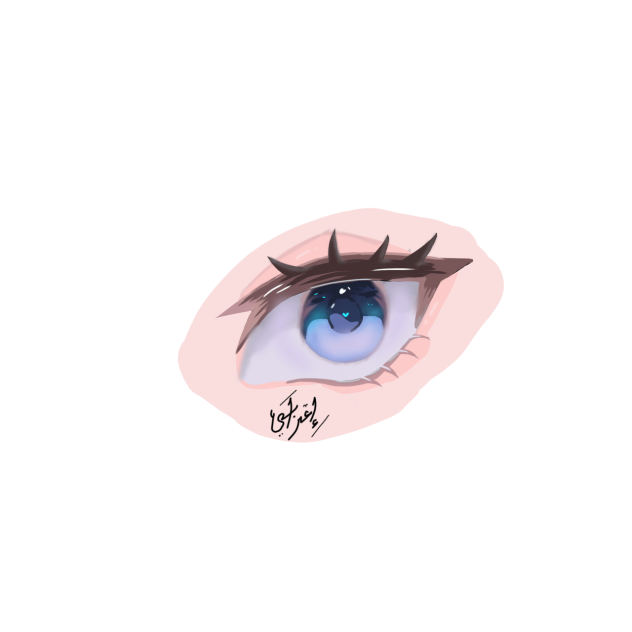 Eye rendering practice - ibisPaint