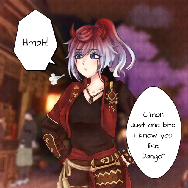 Merging genshin characters ig - ibisPaint