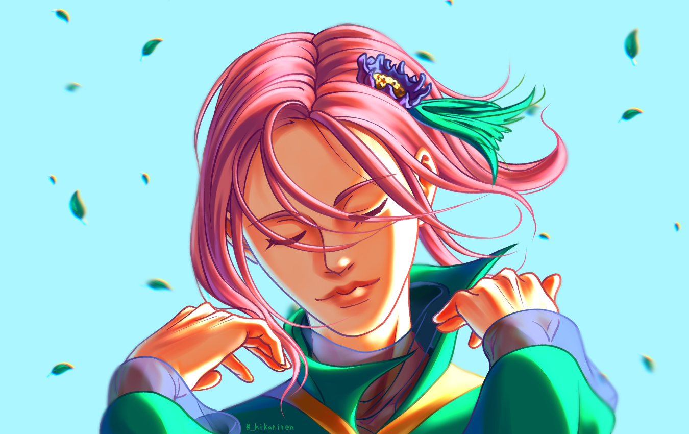 Windy day - ibisPaint