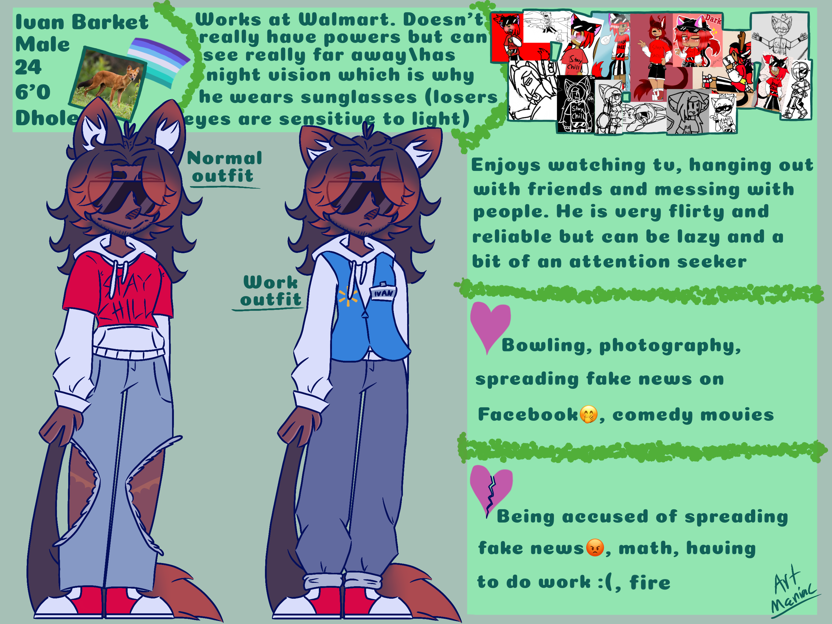 Ivan character sheet - ibisPaint