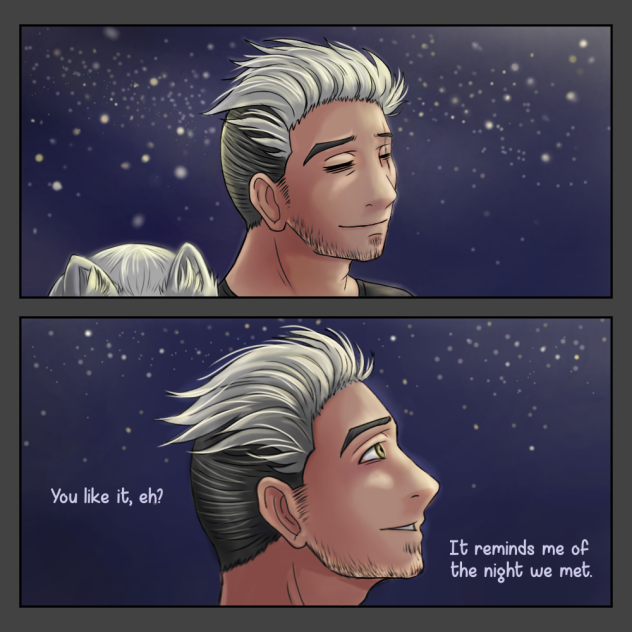 Under the Night Sky Part 2 - ibisPaint