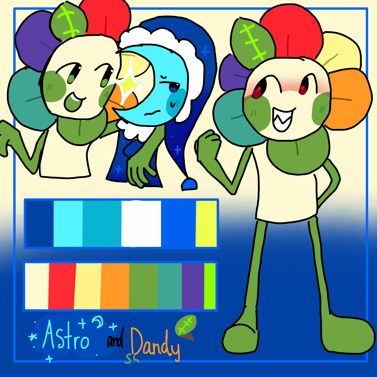 𝓐𝓼𝓽𝓻𝓸 and ꧁Dandy꧂ - ibisPaint