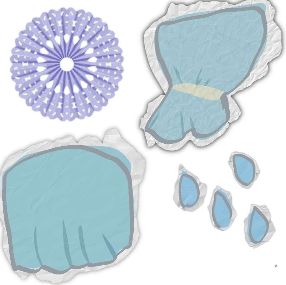 Sinking town assets! - ibisPaint