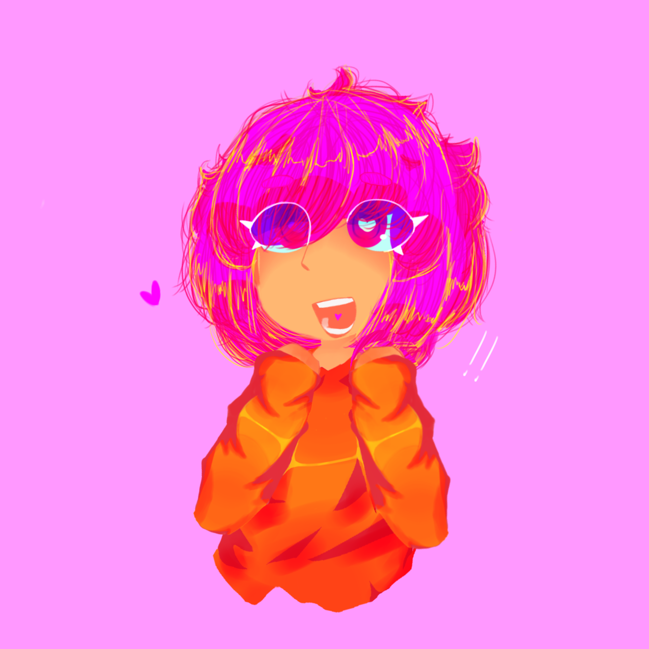 idk pink girl ig lol - ibisPaint