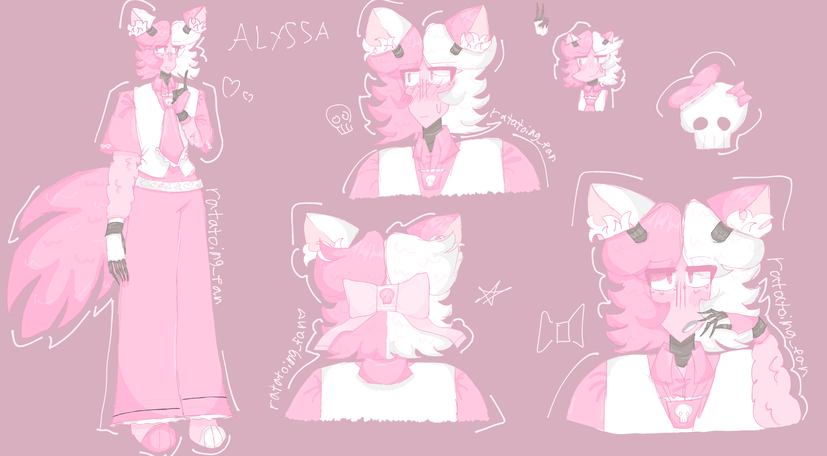 alyssa reference sheet - ibisPaint