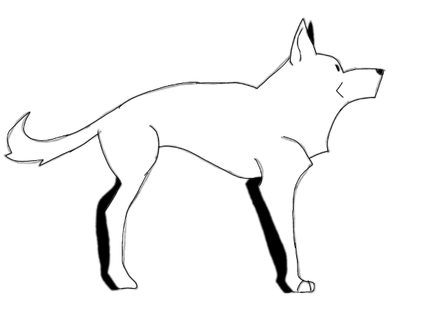 K9 running animation - ibisPaint