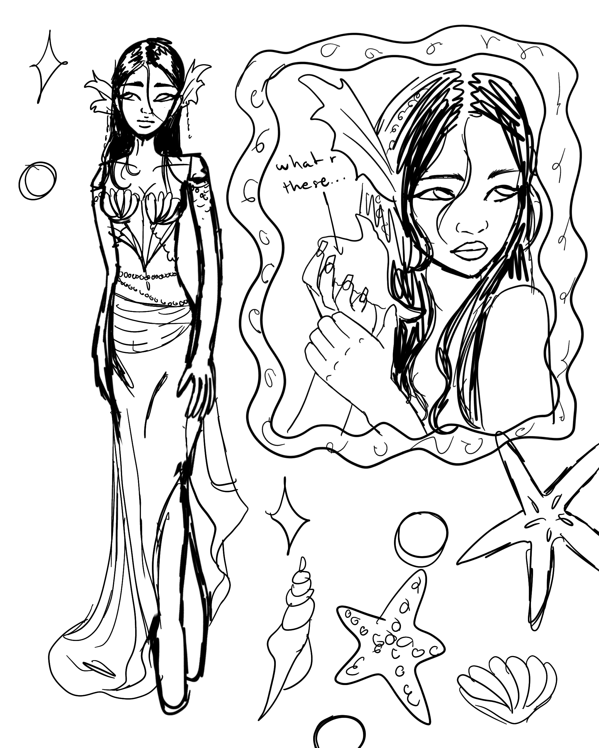 Siren wip - ibisPaint