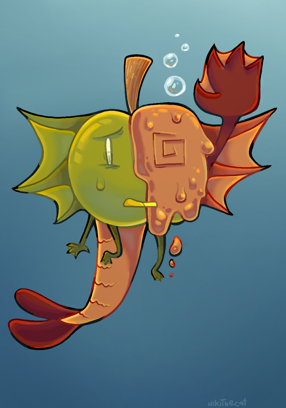 fish carmel apple BFU1 - ibisPaint