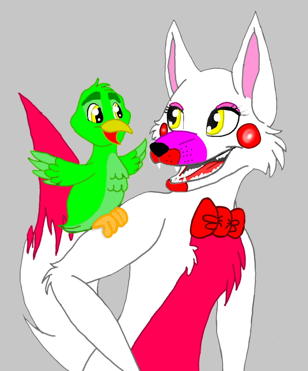FNaF 2 Fixed Mangle - ibisPaint