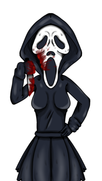 Ghost face - ibisPaint