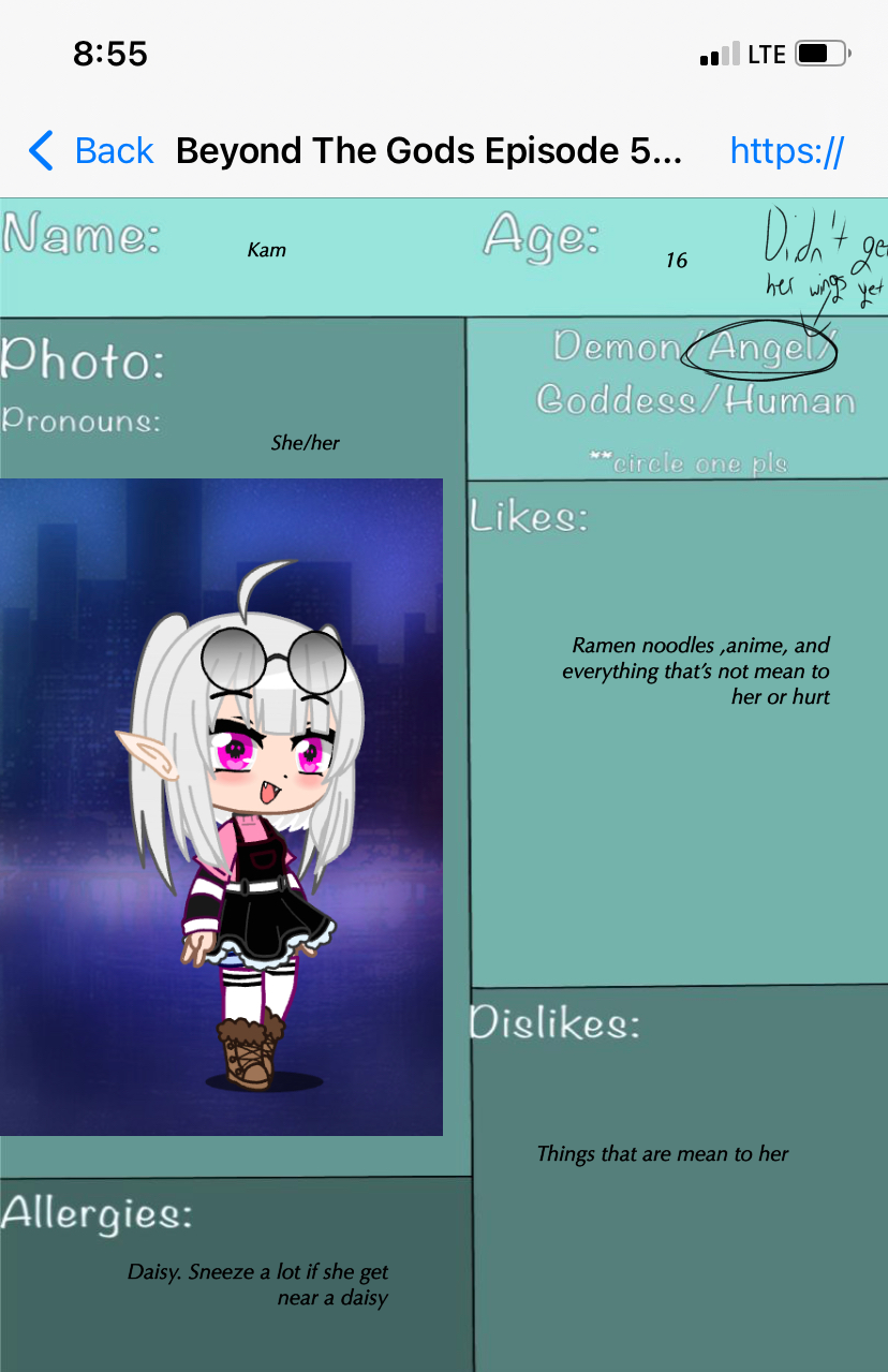 Sheet for Beyond the gods - ibisPaint