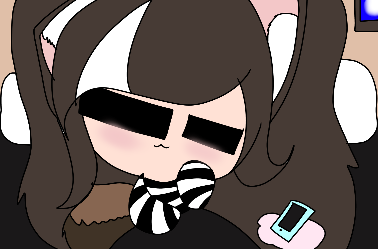 Me thinking 0w0 - ibisPaint