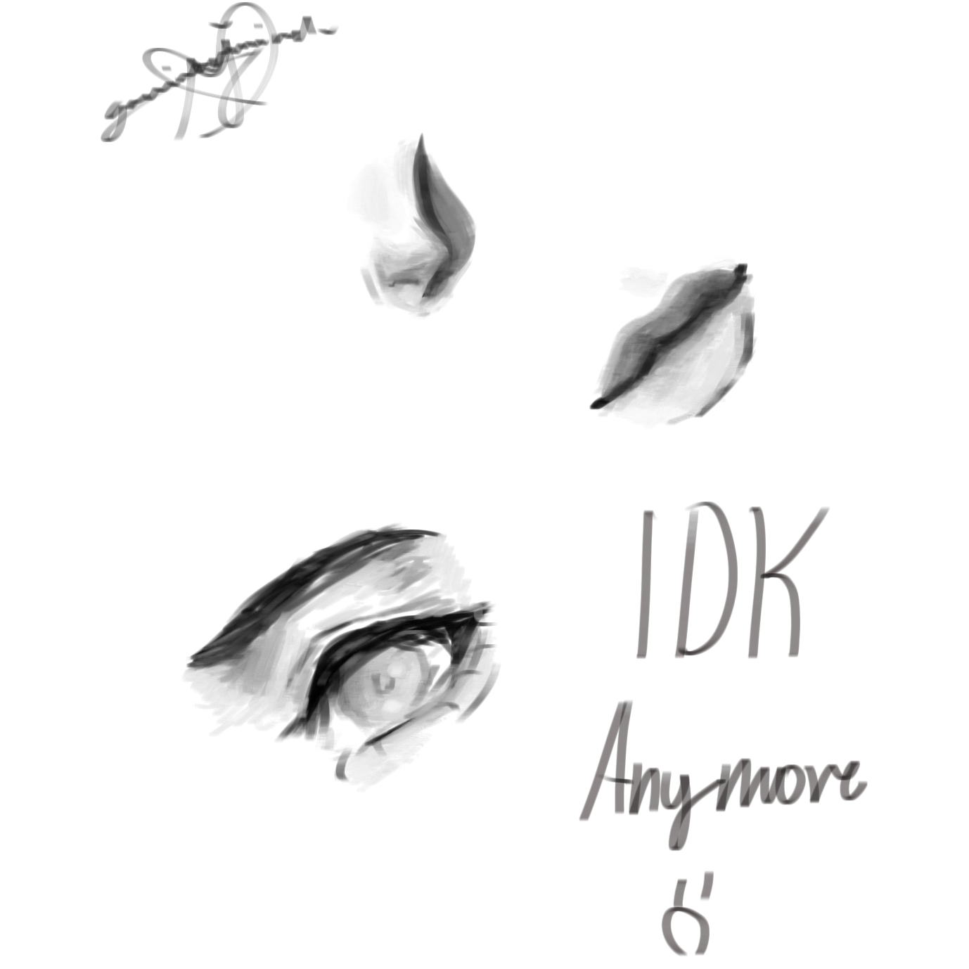 face without head - ibisPaint