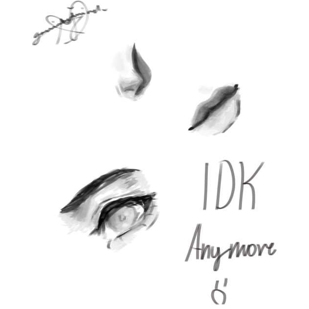 face without head - ibisPaint