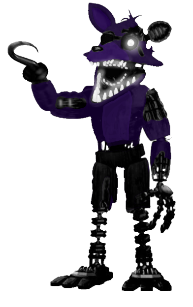 Shadow Foxy Fnaf - ibisPaint