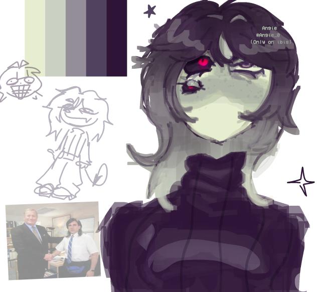 Half angel half demon Ahh - ibisPaint