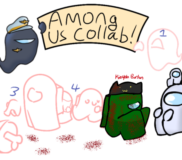 Among Us Collab - ibisPaint