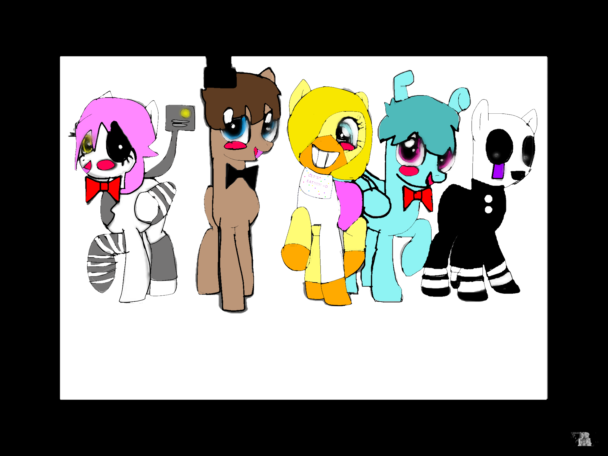 FNAF my little pony - ibisPaint