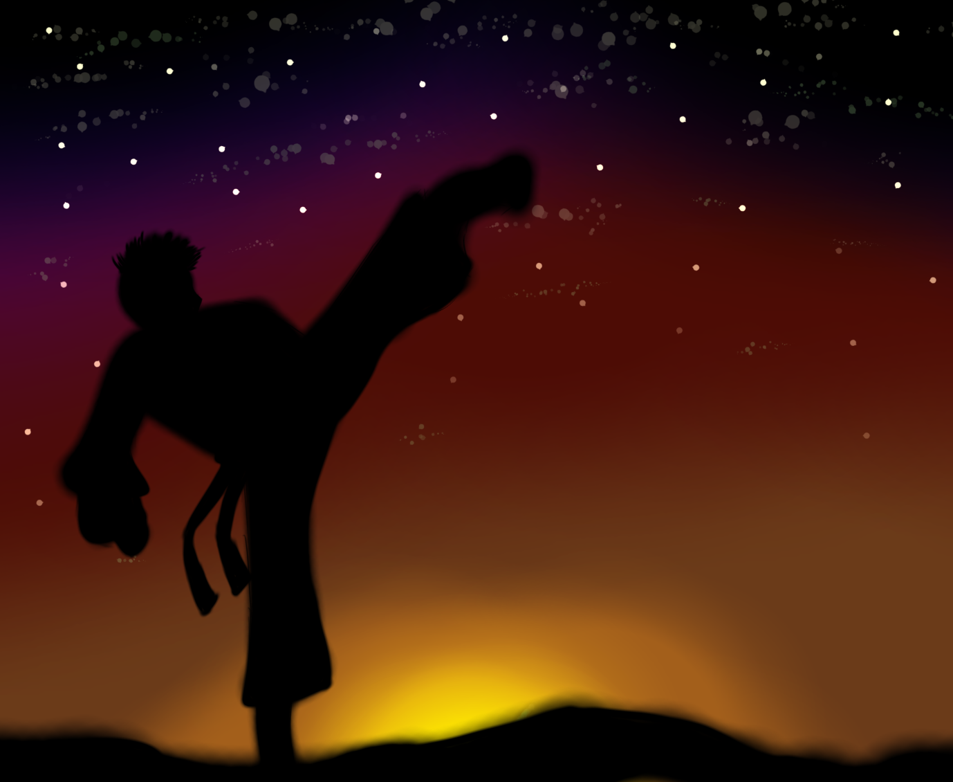 Martial arts - ibisPaint