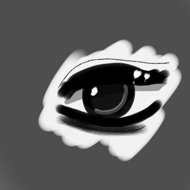 black pure eyes - ibisPaint
