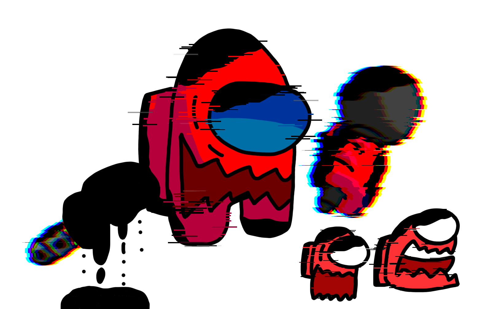 Corrupted Red Imposter (Pibby Version) - ibisPaint
