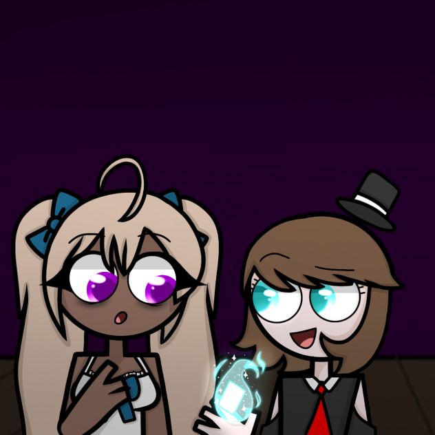 just Amelia showing off her magic - ibisPaint