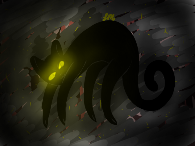 Spooky Kitty - ibisPaint