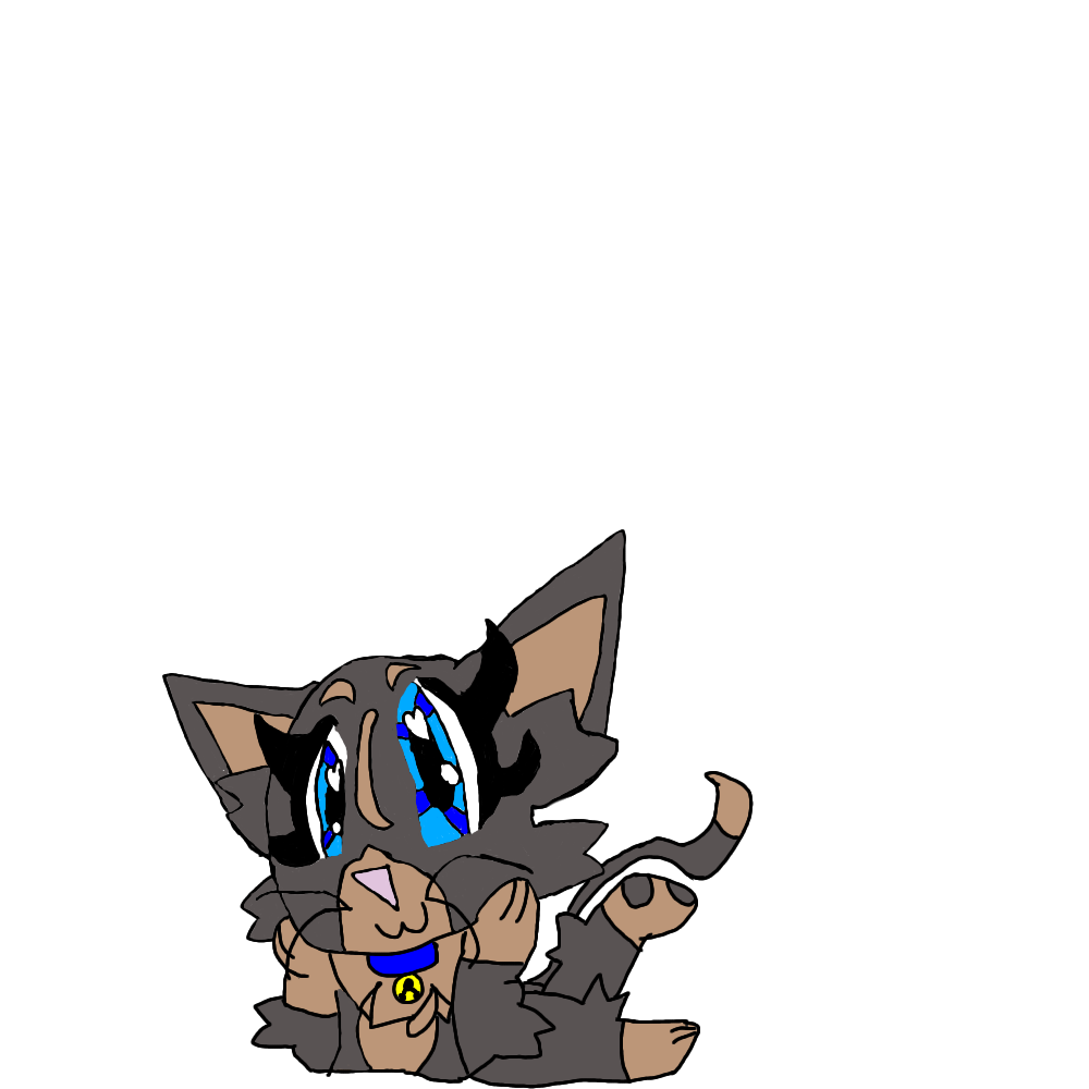 chibi cat OC - ibisPaint