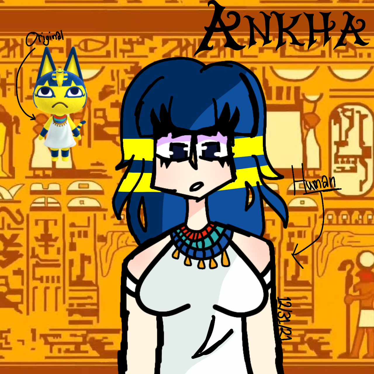 Ankha(Human) - ibisPaint