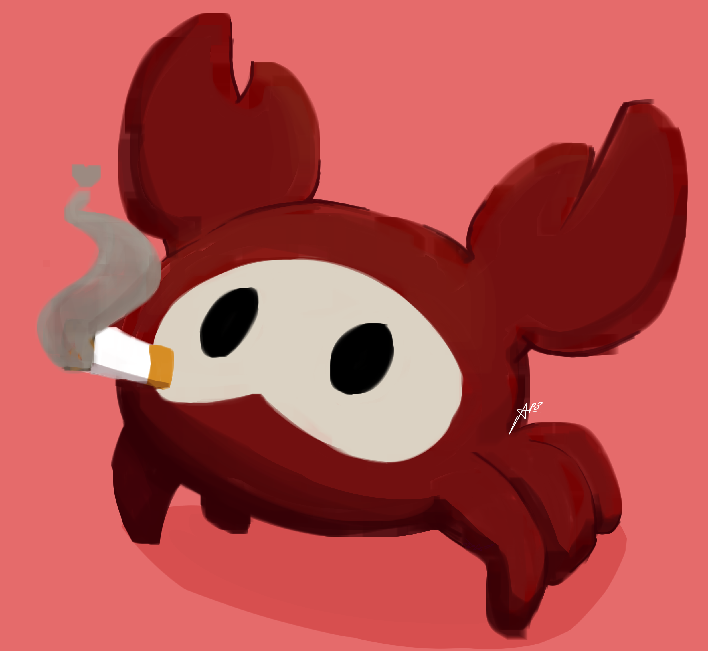 Spy crab - ibisPaint