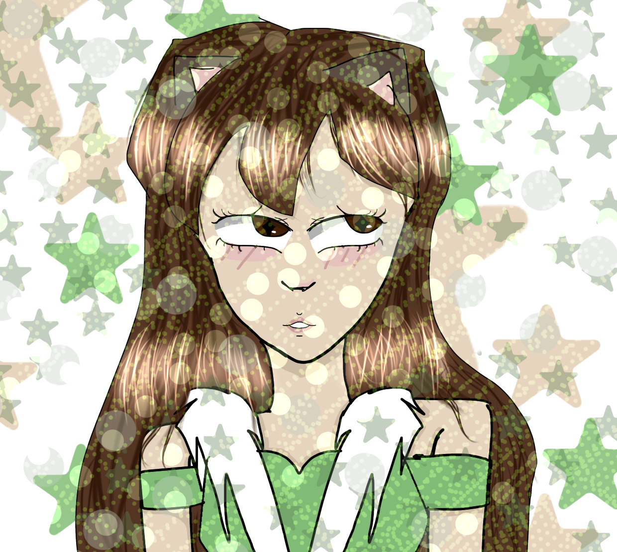 Star has her winter clothes - ibisPaint