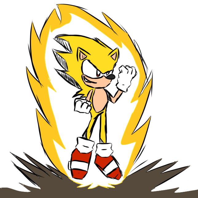 Super Sonic - ibisPaint