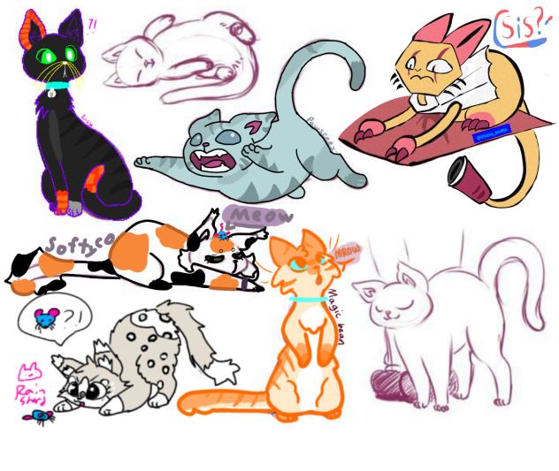 Cat collab thingy ! - ibisPaint