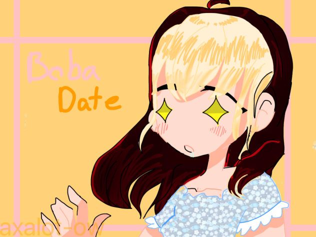 Boba Date 🍡 - ibisPaint