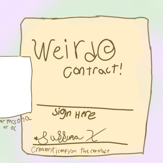 Weirdo Contract!! - ibisPaint