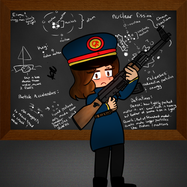 random physics in the back - ibisPaint