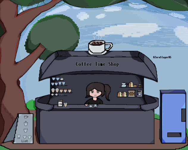 Coffee Art (PixelArt) - ibisPaint