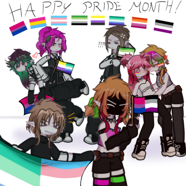 HAPPY PRIDE MONTH - ibisPaint