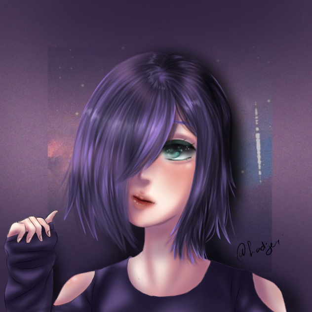 purple 💜 . - ibisPaint