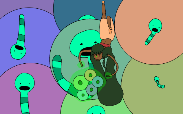 Princess of the Worms - ibisPaint