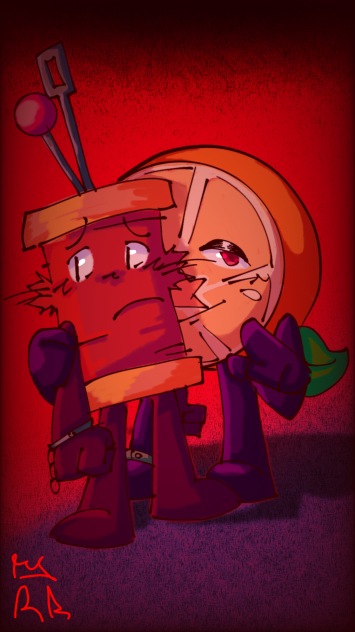 Citrus and spool - ibisPaint