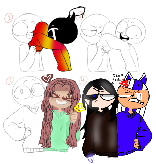 Sweater collab - ibisPaint