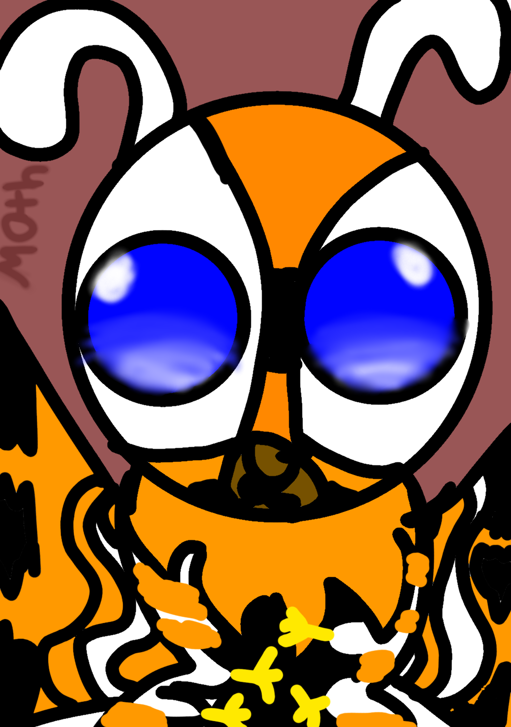 Mothra enjoying her life - ibisPaint