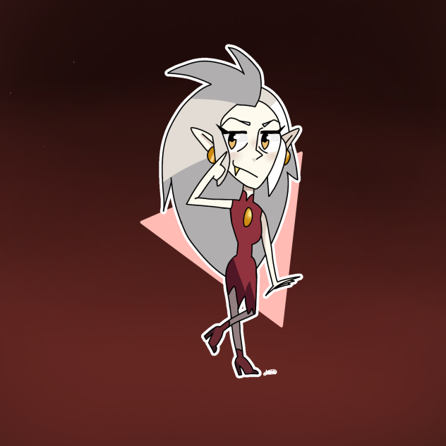 eda the owl lady - ibisPaint